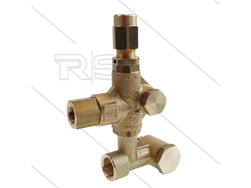 Pressure regulator mounts: VB75 for pump type AR and XM - 220 Bar - 30 ...