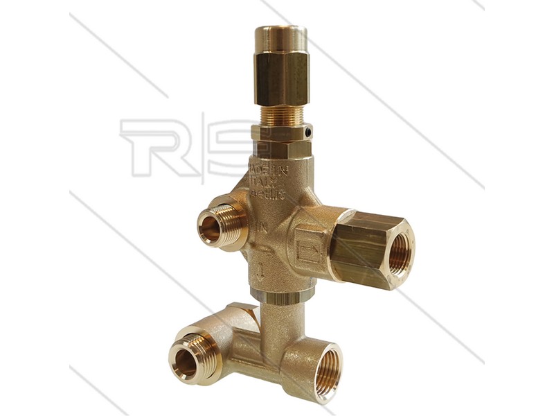 Pressure regulator mounts: VB75 for pump type AR and XM - 220 Bar - 30 ...